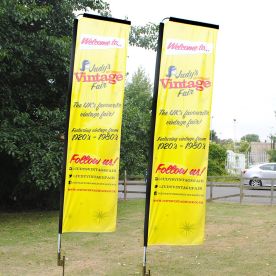 Portrait Flags - Custom Printed Flags