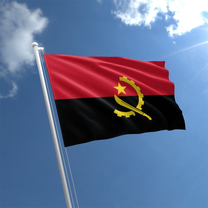 Small Angola Flag | Angola Flag 3x2 ft | The Flag Shop