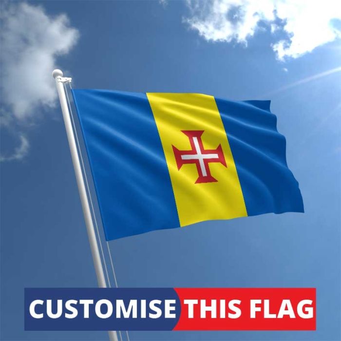 Custom Madeira Flag | Personalised Flag | The Flag Shop