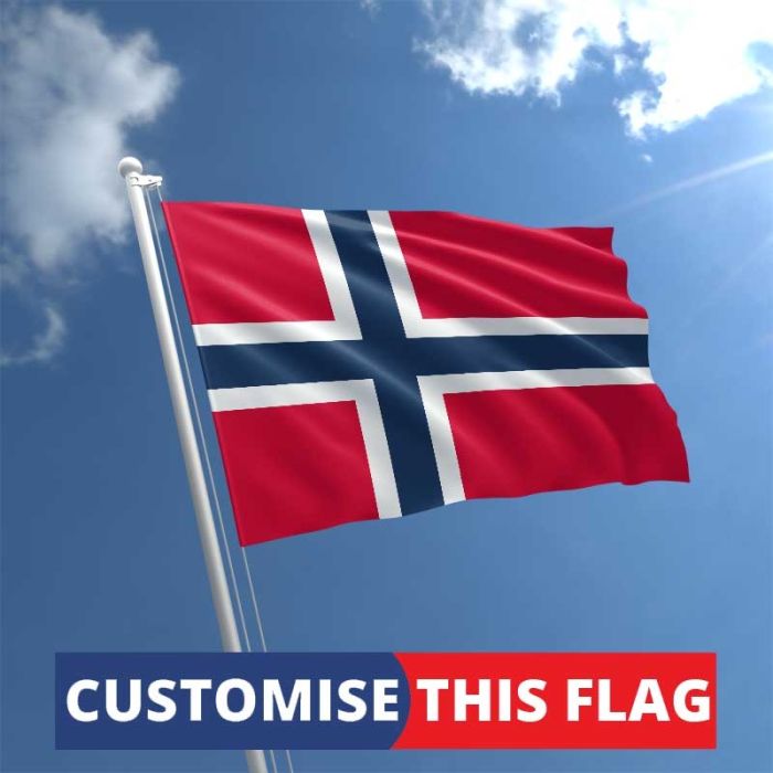 Custom Norway Flag | Personalised Flags | The Flag Shop