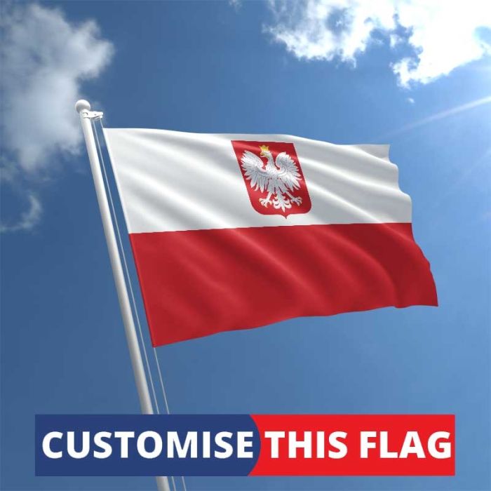 Custom Poland State Flag | Personalised Flag | The Flag Shop