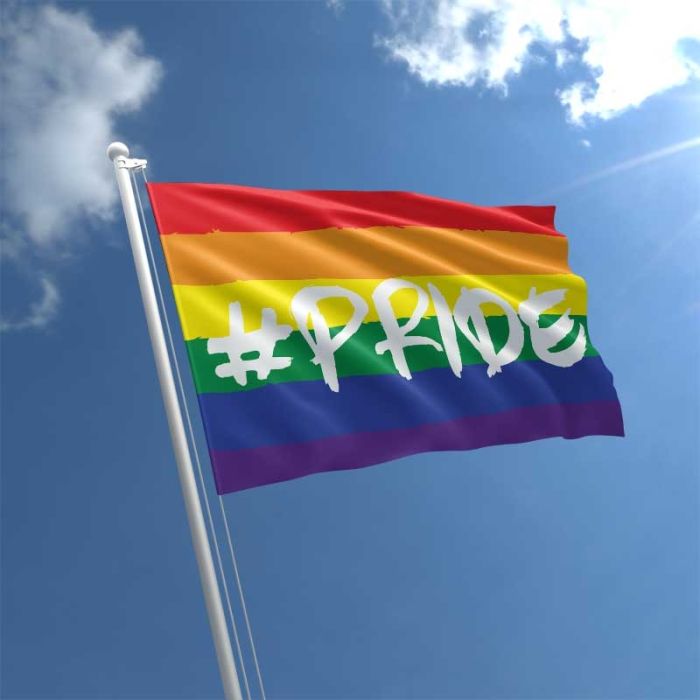 Hashtag Pride Flag | #Pride Flags | The Flag Shop