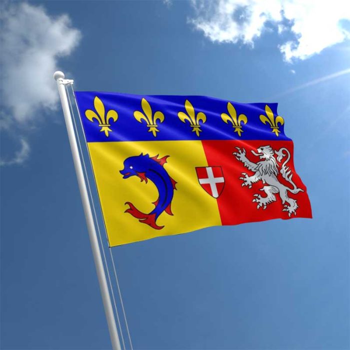 Rhone Alpes Flag | French Flags - The Flag Shop