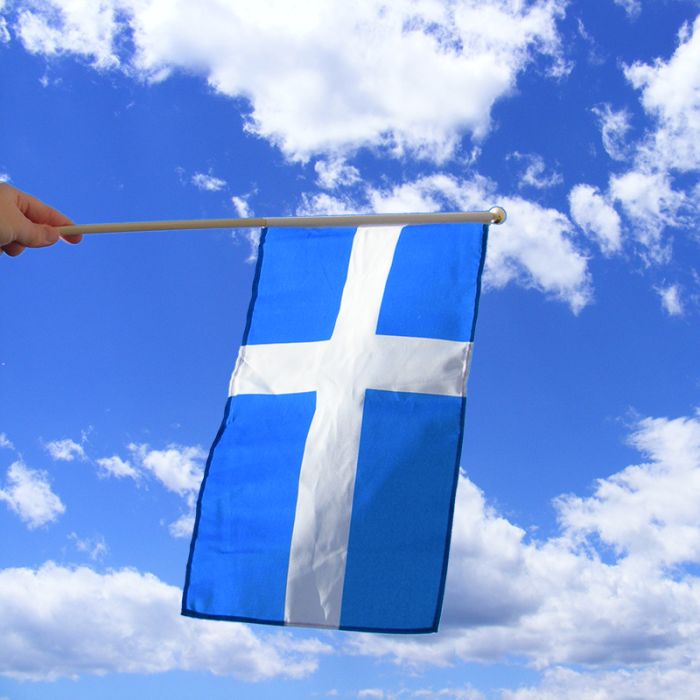 Shetland Islands Hand Waving Flag | The Flag Shop