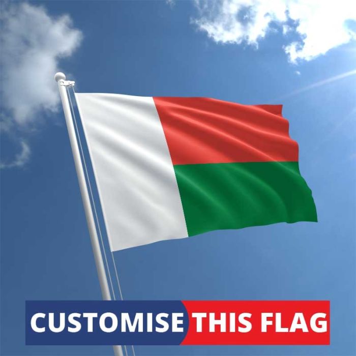 Custom Madagascar Flag | Personalised Flag | The Flag Shop