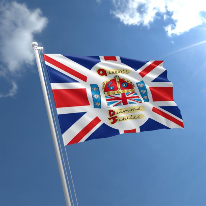Diamond Jubilee Flag | Queen's Flag | The Flag Shop