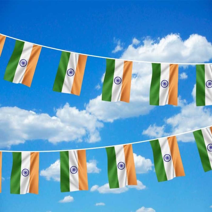 India Flag Bunting | Buy India Flag Bunting | The Flag Shop